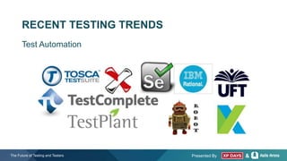 The Future of Testing and Testers | PPTX