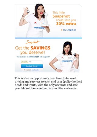 The future of the connected car and the user based insurance (ubi). | PDF