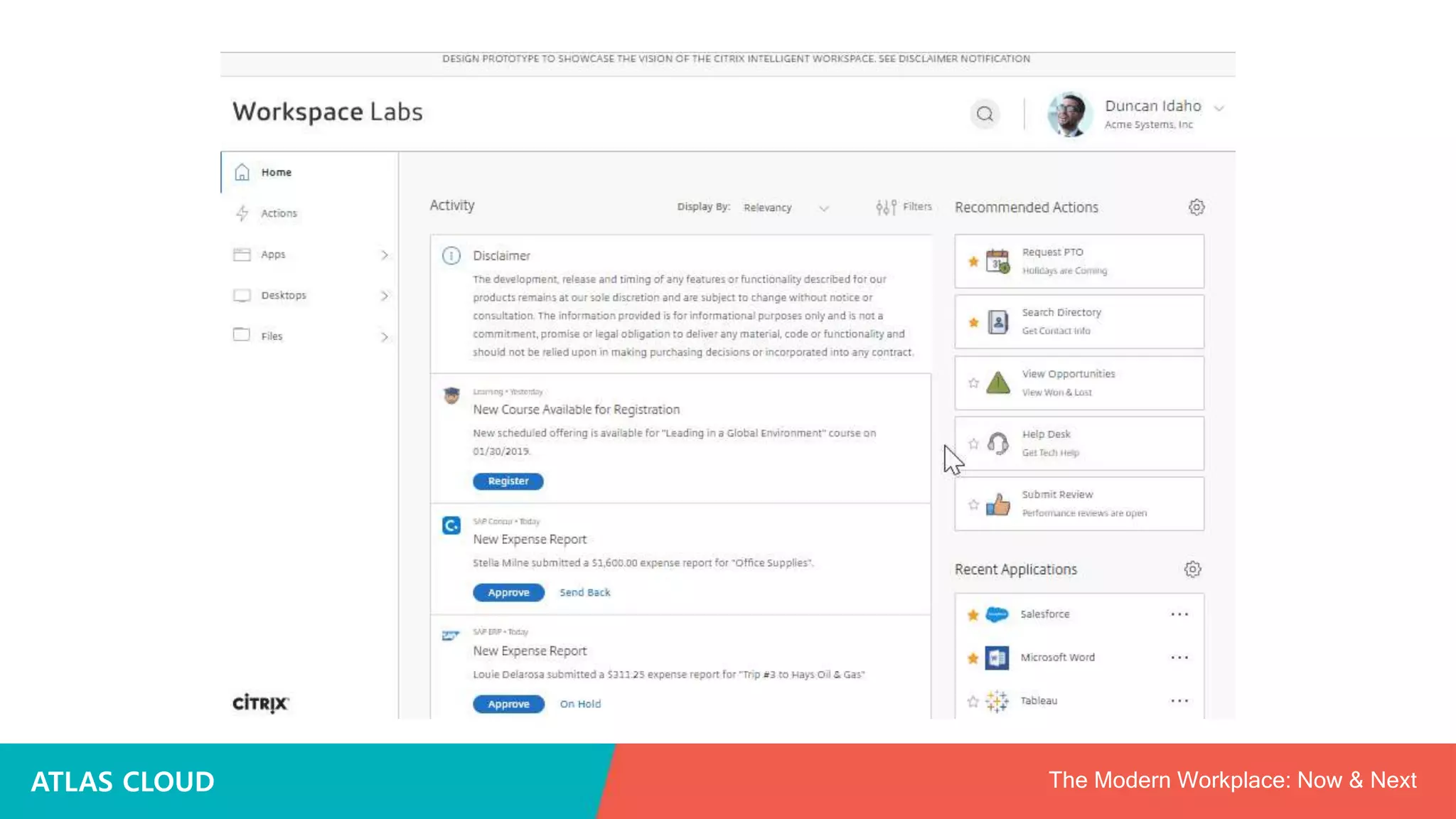 The Modern Workplace: Now & Next | PPTX