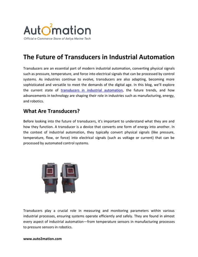 The Future of Transducers in Industrial Automation.pdf