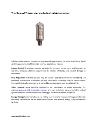 The Future of Transducers in Industrial Automation.pdf