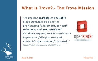 The Future of Trove | PPT