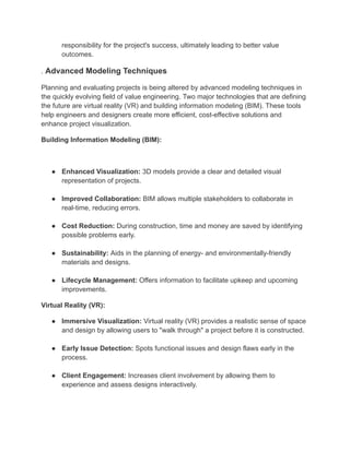 Trends and Innovations in Value Engineering for the Future | PDF
