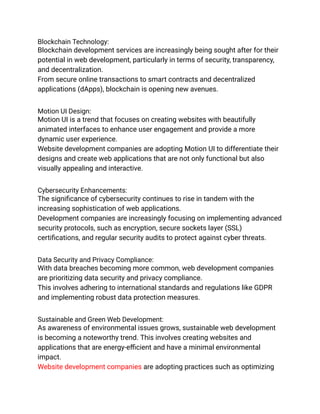 The Future of Web Apps_ A Look at Emerging Technologies & Trends.pdf | Web Development | Internet