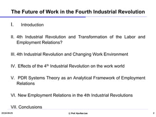 The future of work in the Fourth Industrial Revolution | PPT