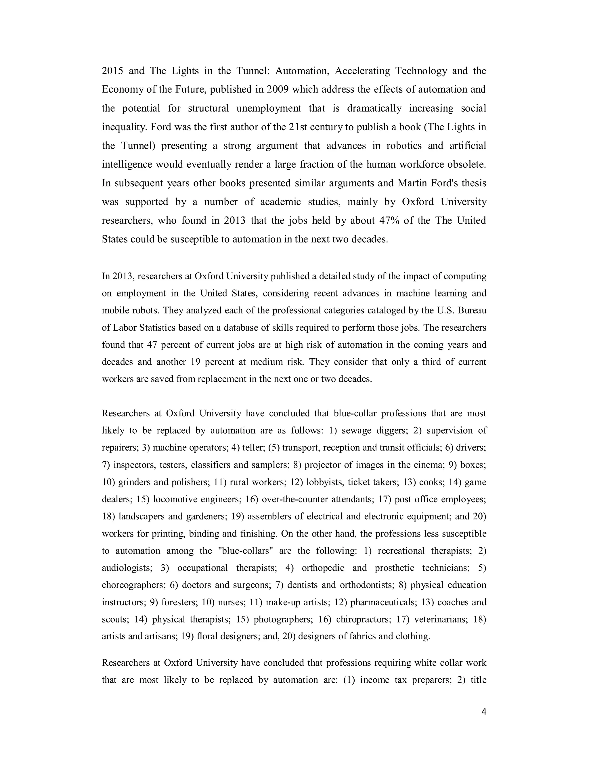 The future of work and education in the world | PDF