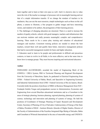 The future of work and education in the world | PDF