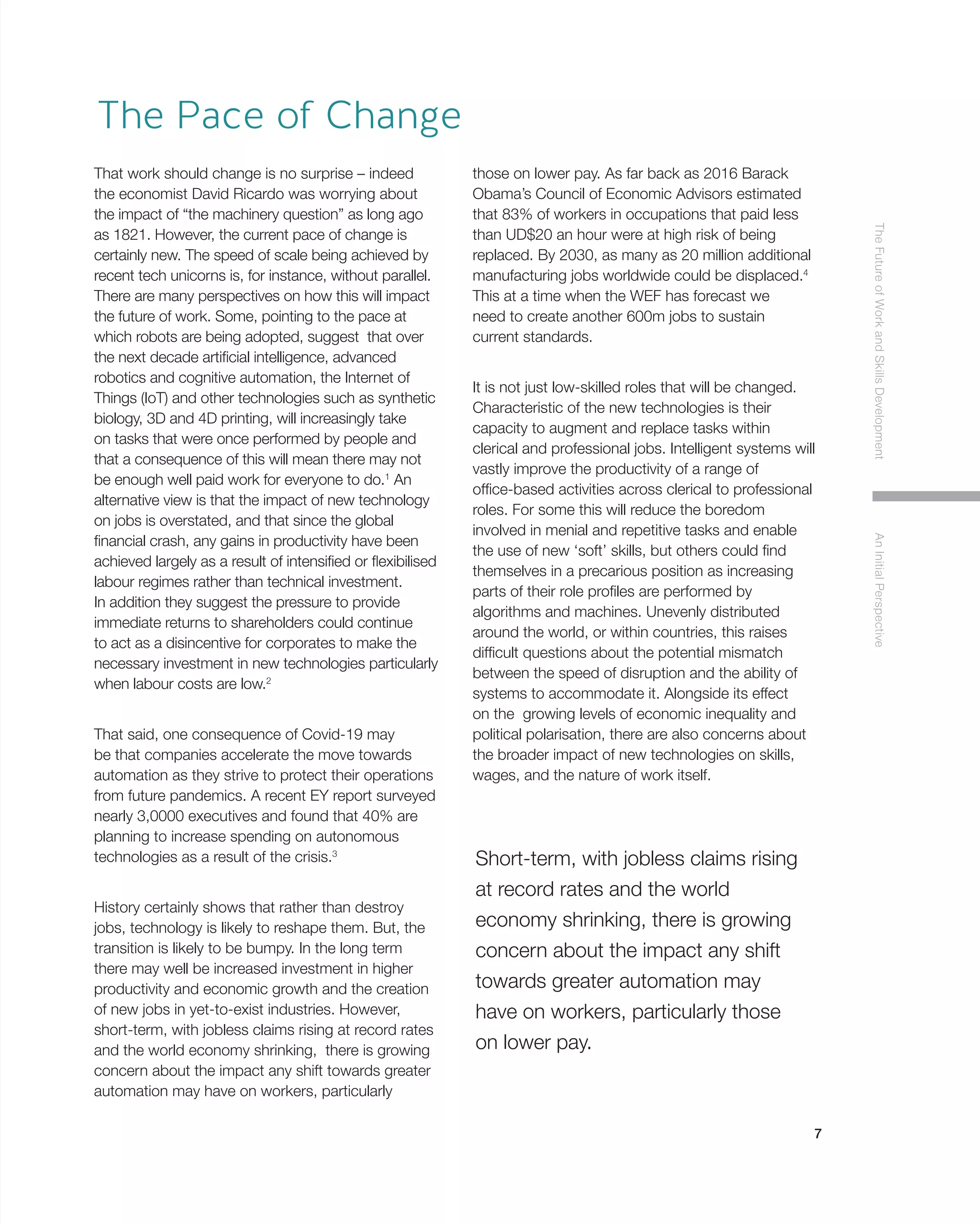 The future of work and skills development | PDF