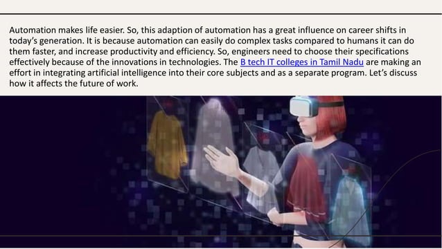 THE FUTURE OF WORK AUTOMATION AND THE CHANGING JOB LANDSCAPE.pptx ...