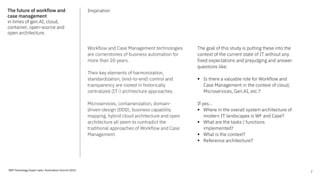 The future of workflow and case management - A Study Initiative | PPT