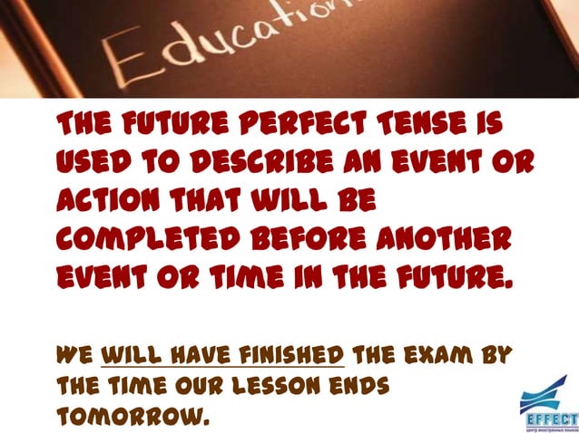 The future perfect tense | PPT