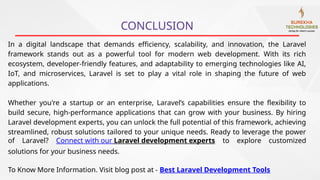 The Future Scope and Key Benefits of the Laravel Framework.pptx