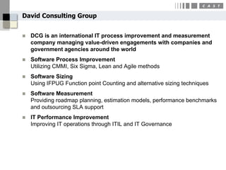 Future of Software Analysis & Measurement_CAST | PPT
