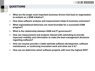 Future of Software Analysis & Measurement_CAST | PPT