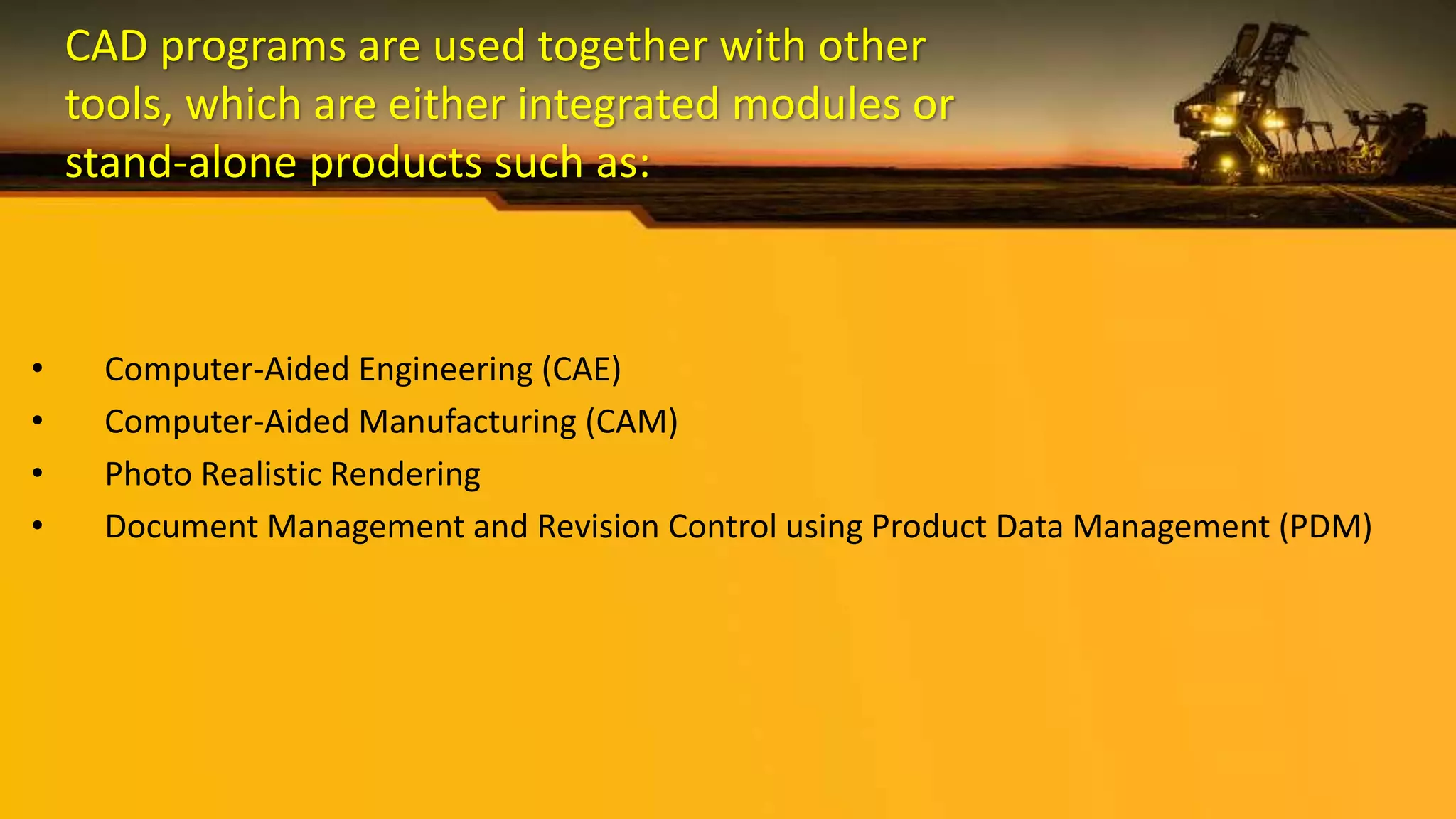 The Future Trends in CAD CAM CAE | PPTX | Civil Engineering Industry | Industries