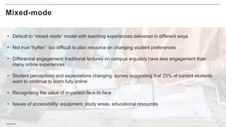 Curio Webinar - Panel Discussion: The Future University Campus | PPT