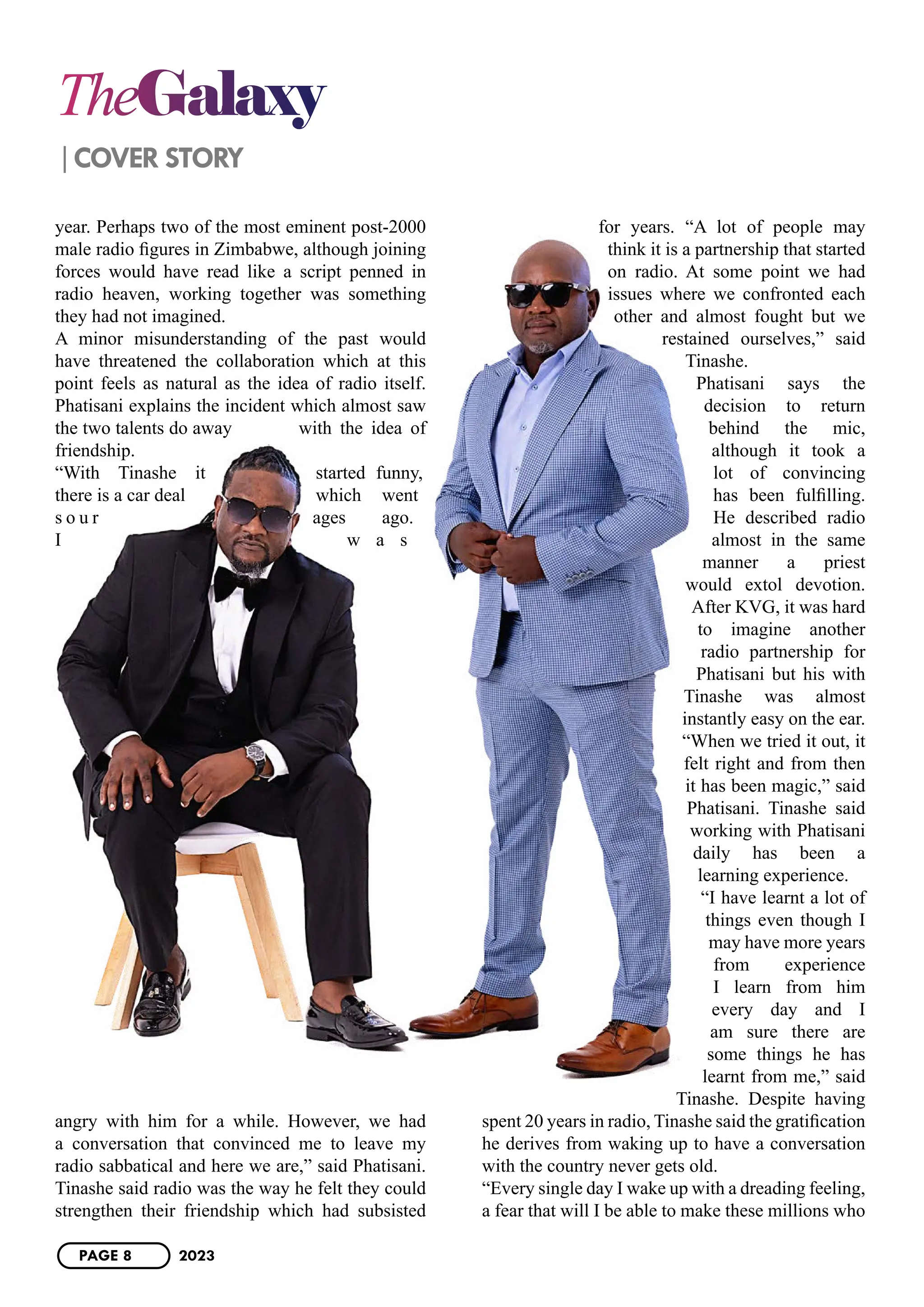 The Galaxy Magazine - Issue 02 Phathisani and Tinashe | PDF