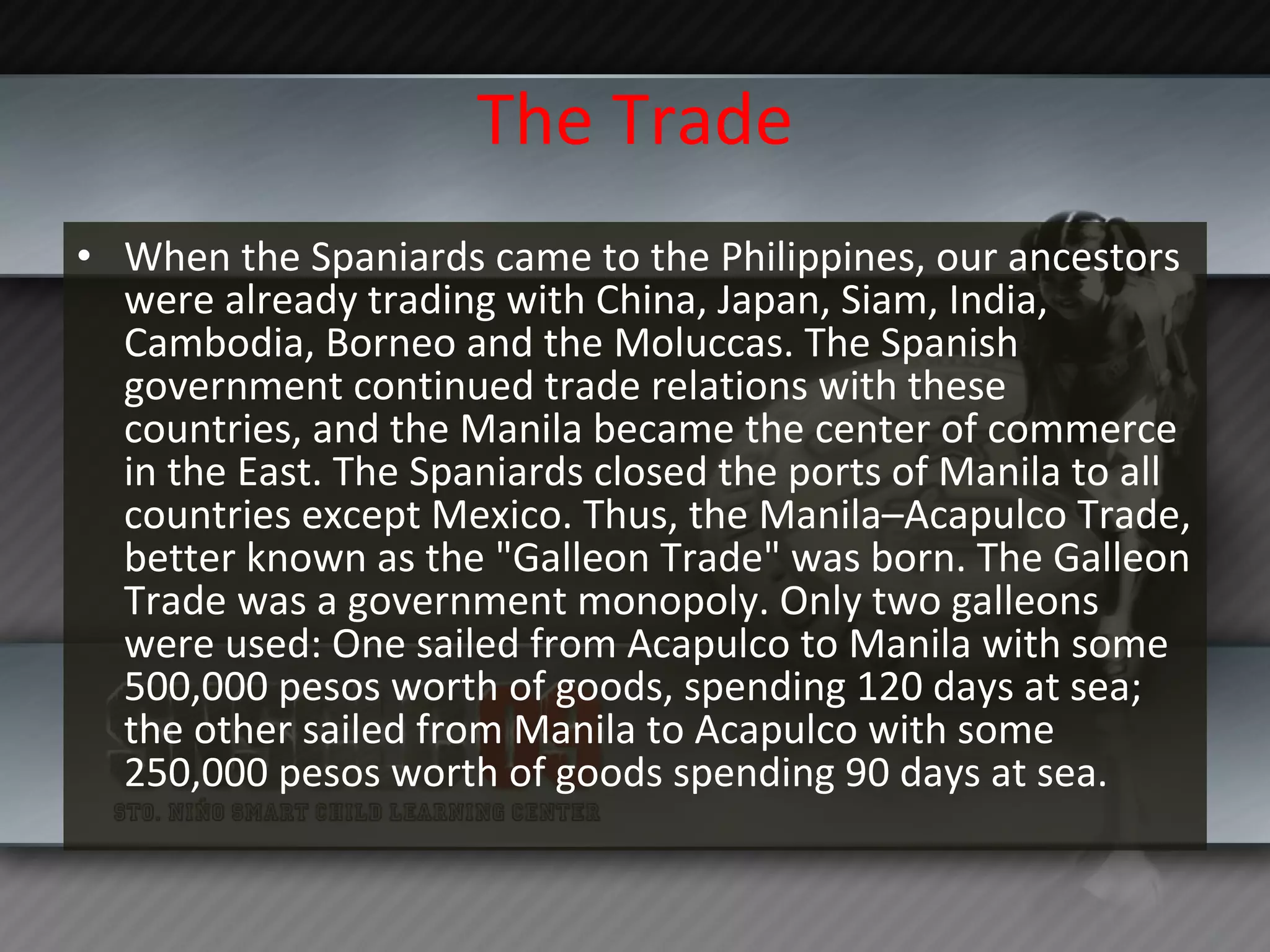 The Galleon Trade | PPT