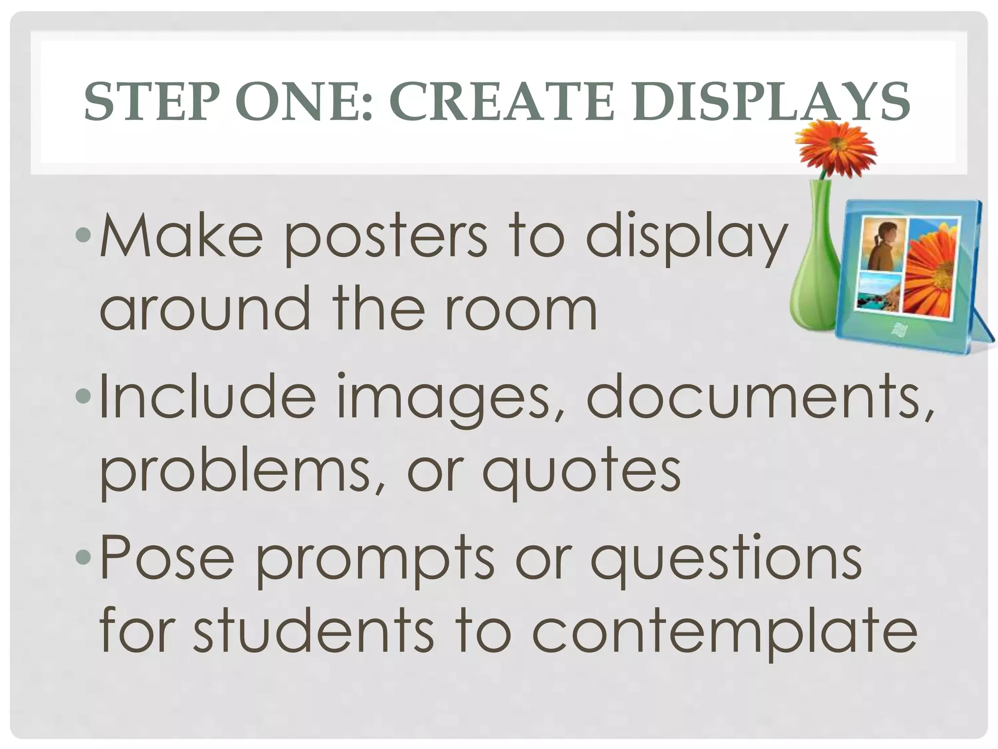 The gallery walk | PPTX