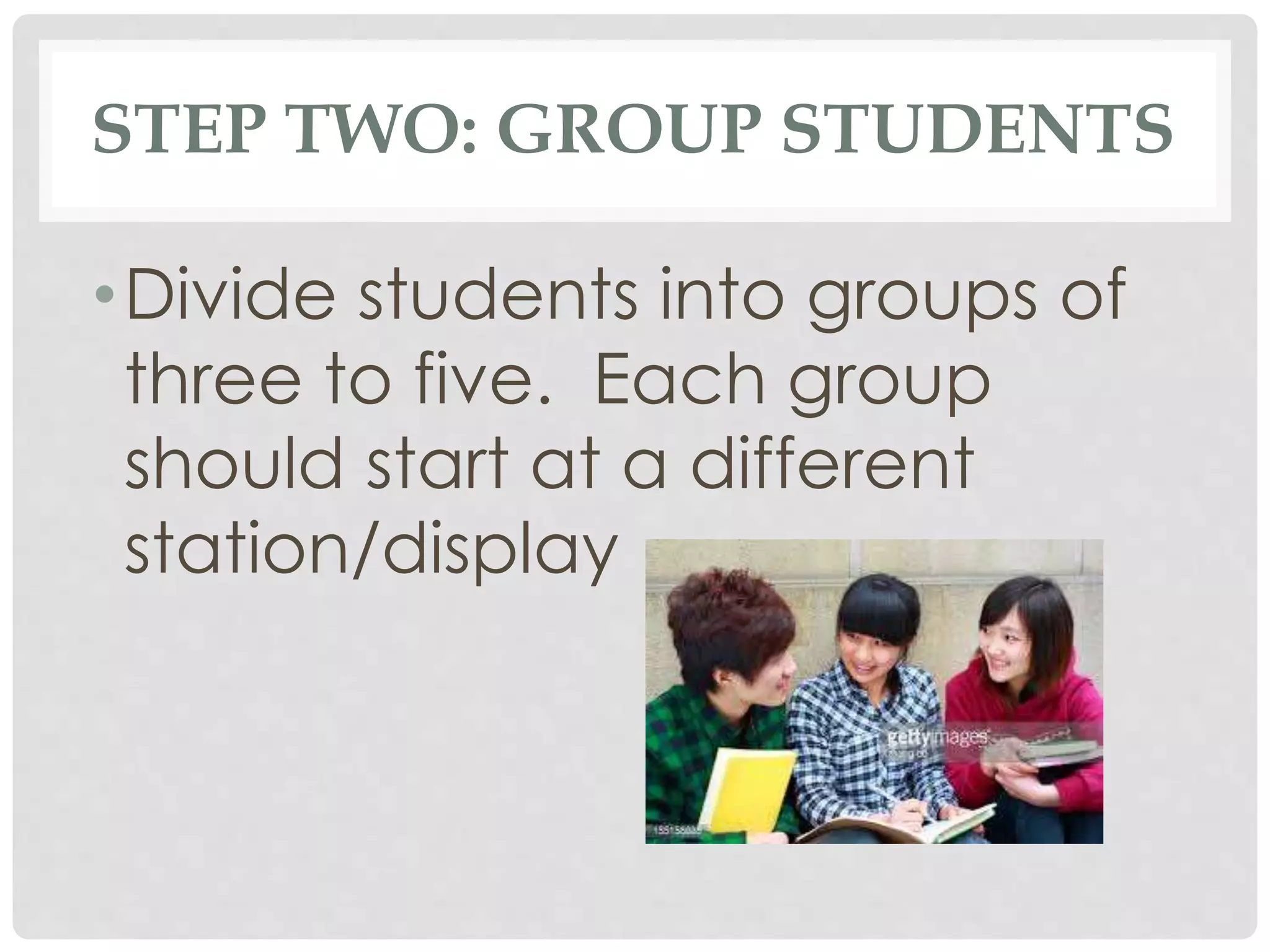 The gallery walk | PPTX