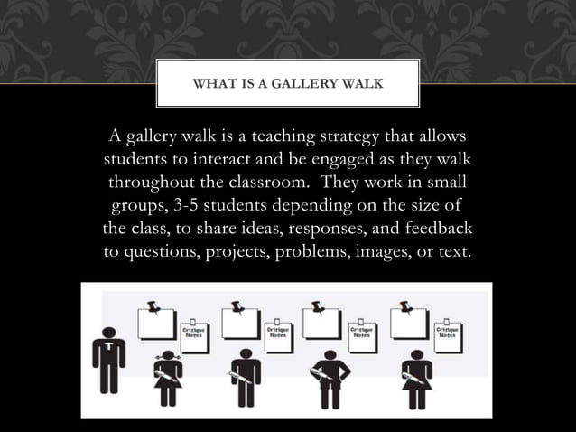 The gallery walk | PPTX | Education