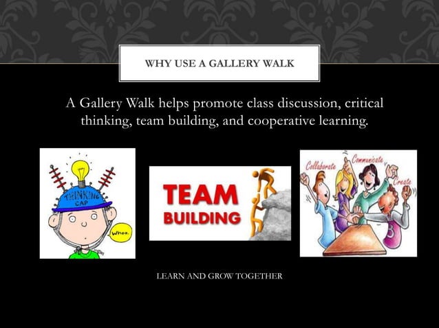 The gallery walk | PPTX | Education