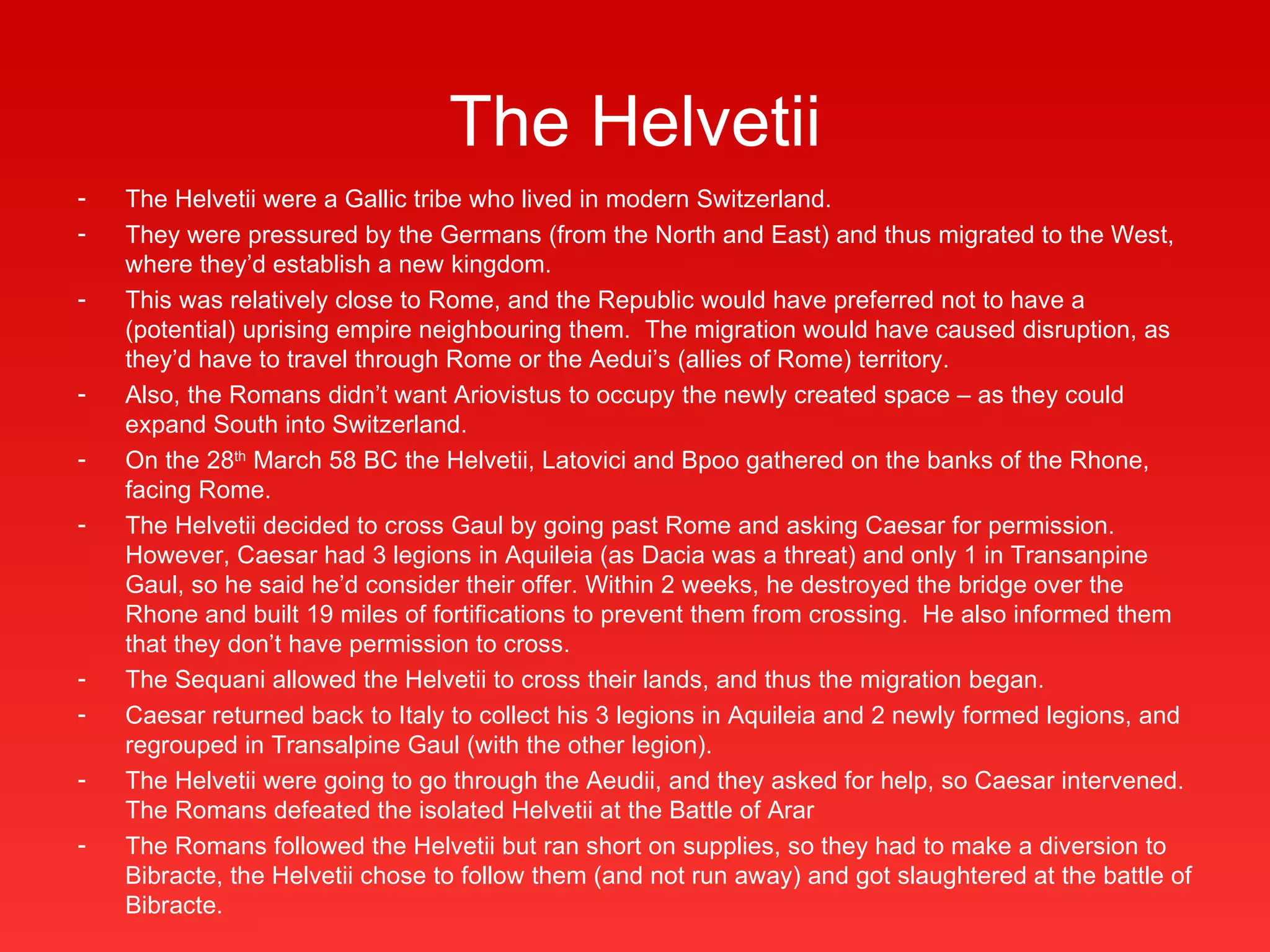 The gallic wars (58 52 bc) | PPT