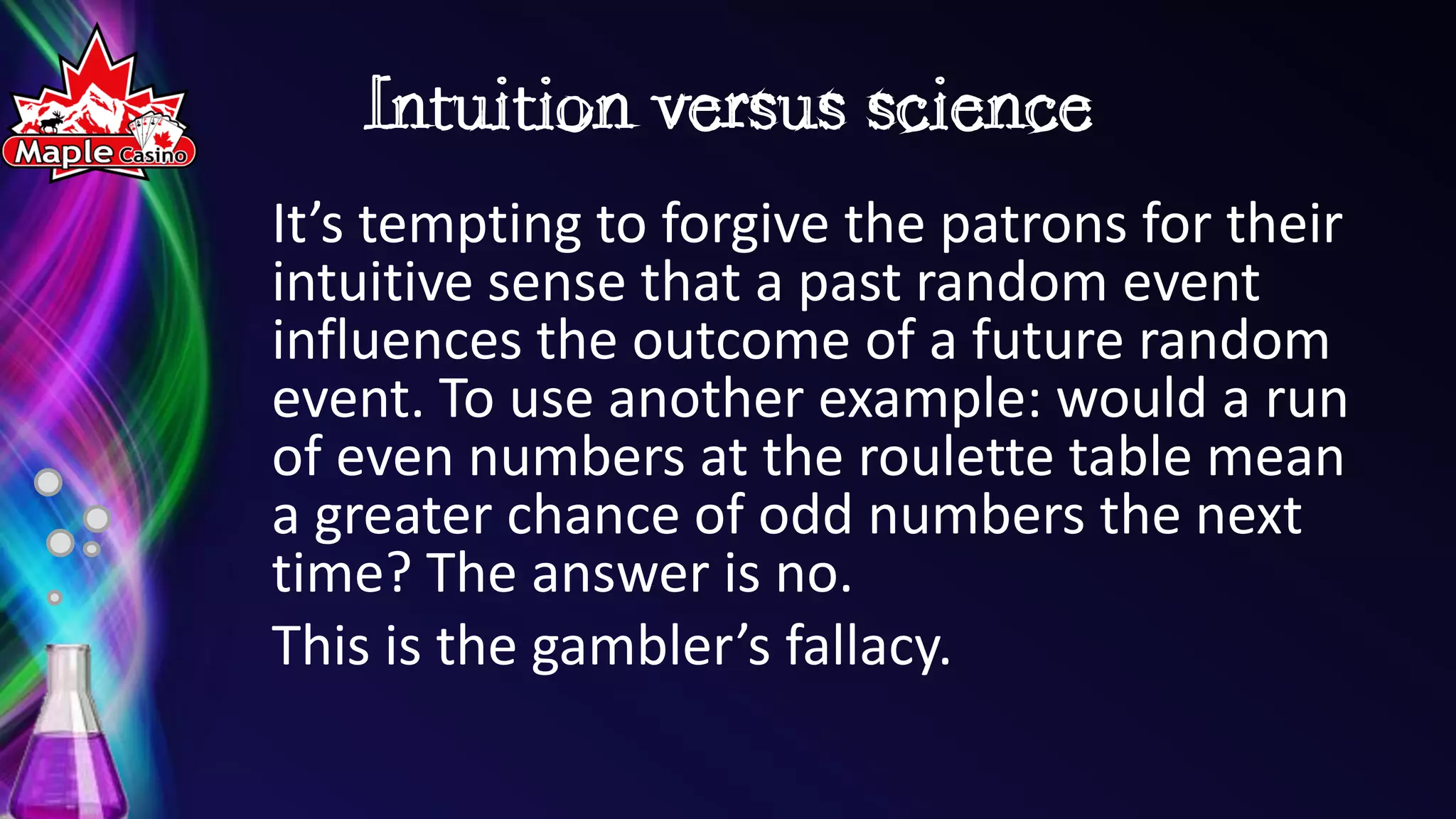 The gamblers fallacy | PDF