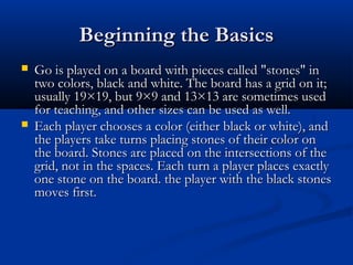 The game of go | PPT