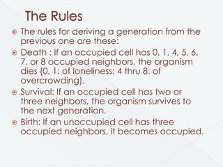 The game of life | PPTX