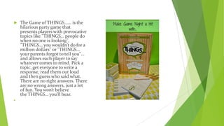 The game of things (Access Chisinau) | PPT