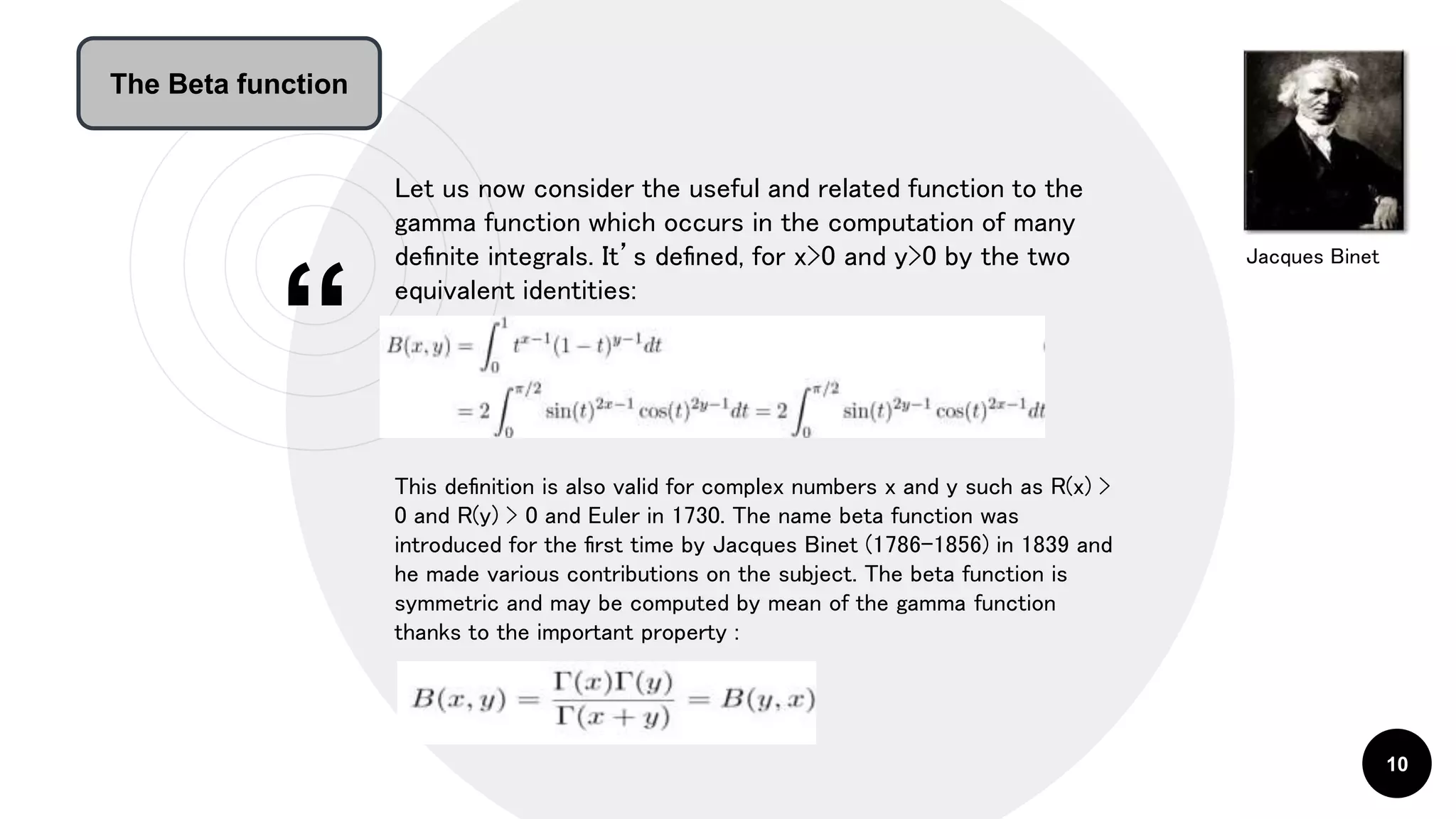 The gamma function | PPTX