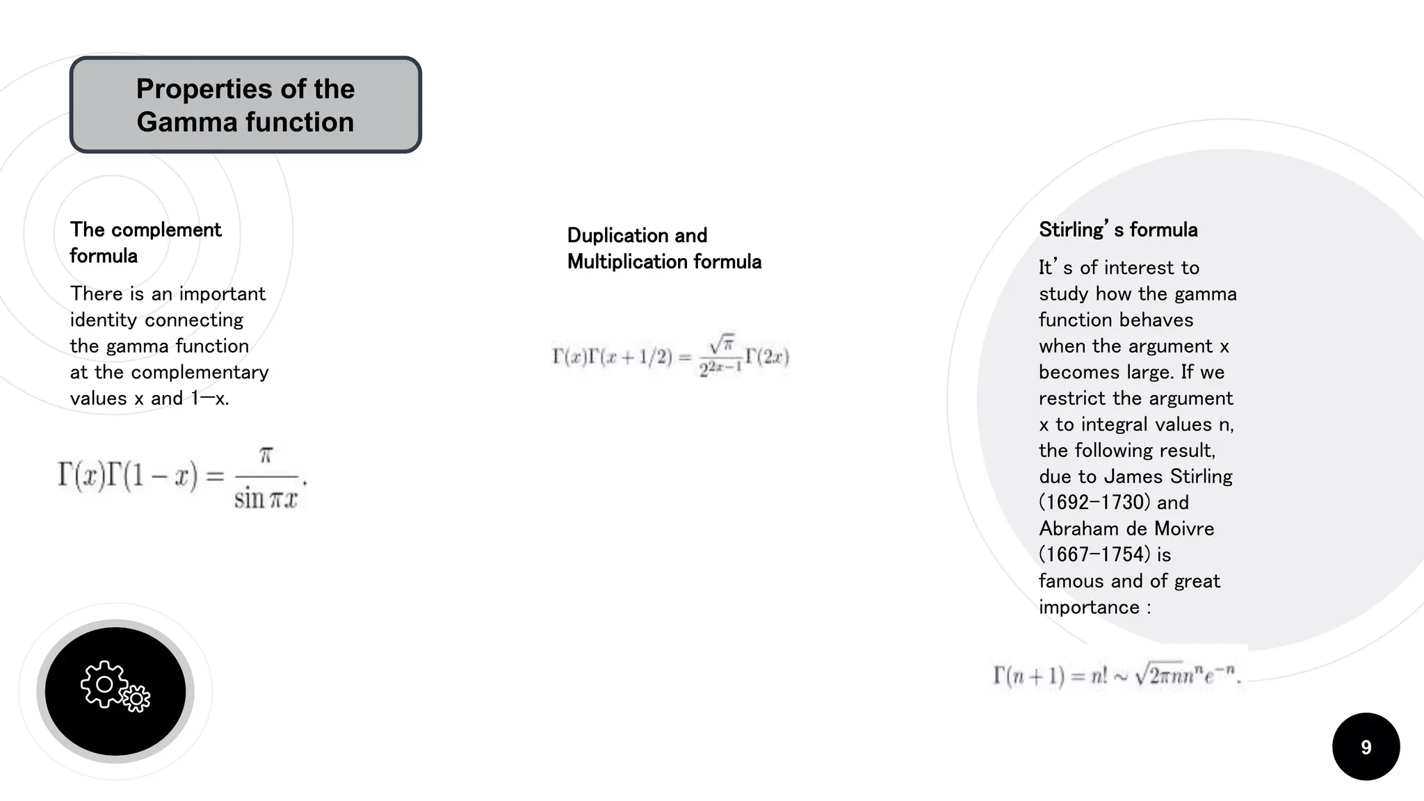 The gamma function | PPTX
