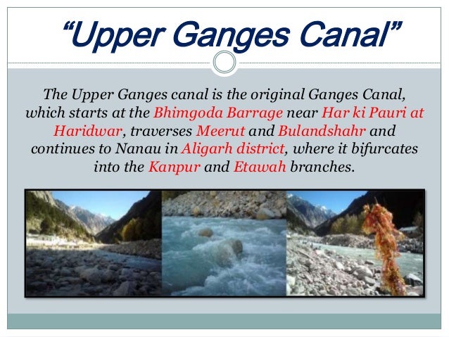 upper ganga canal