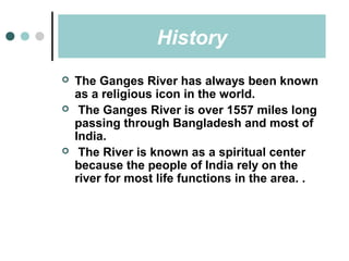 The ganges river | PPT