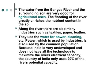 The ganges river | PPT