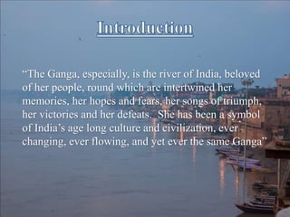 The Ganges River | PPTX