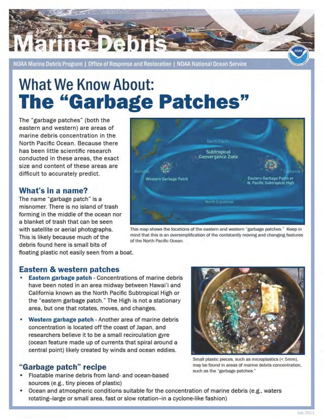The garbage patches | PDF