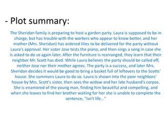 The garden party | PPTX