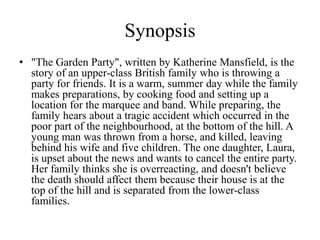 The garden party | PPTX