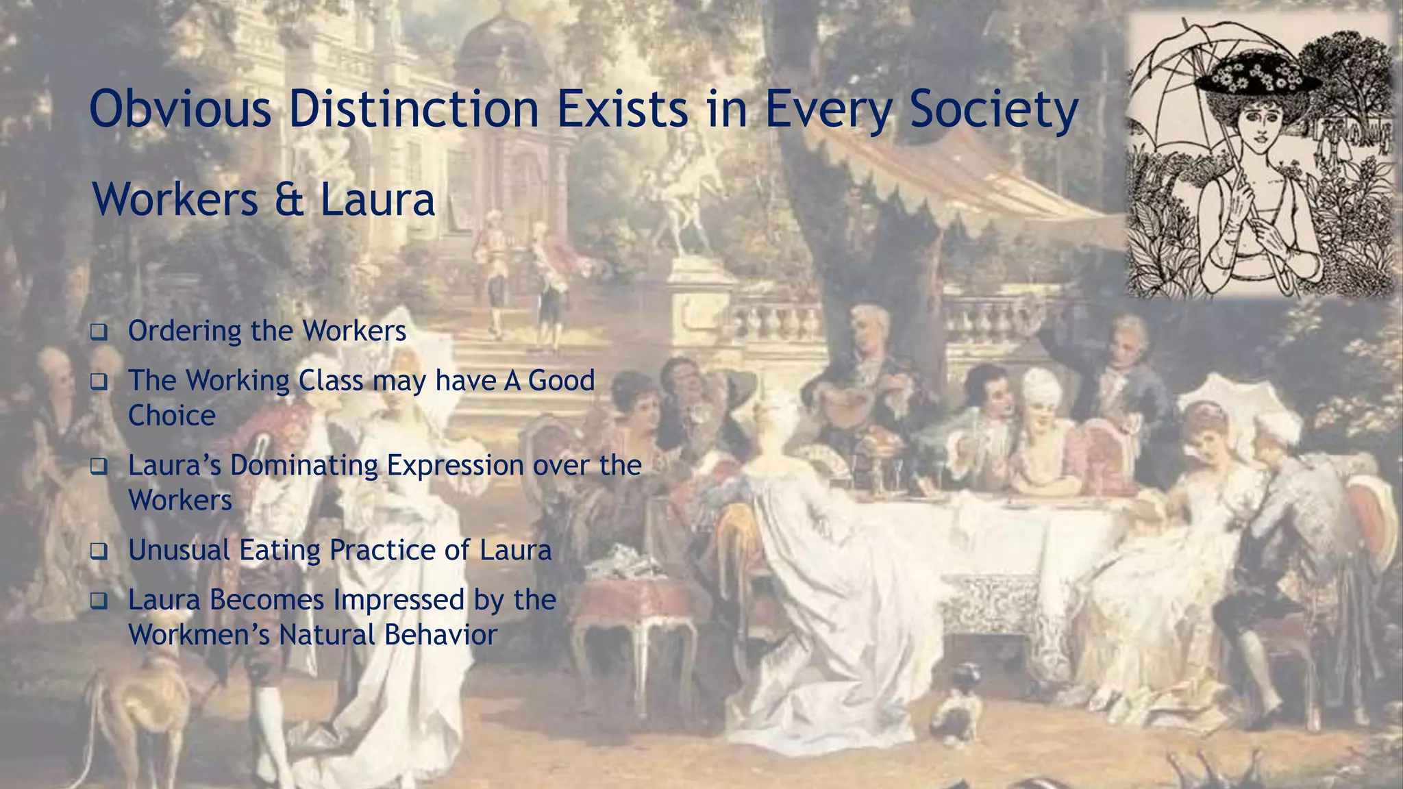 The Garden Party Class Distinction | PPTX