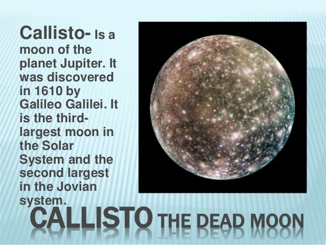 Callisto Planet Structure