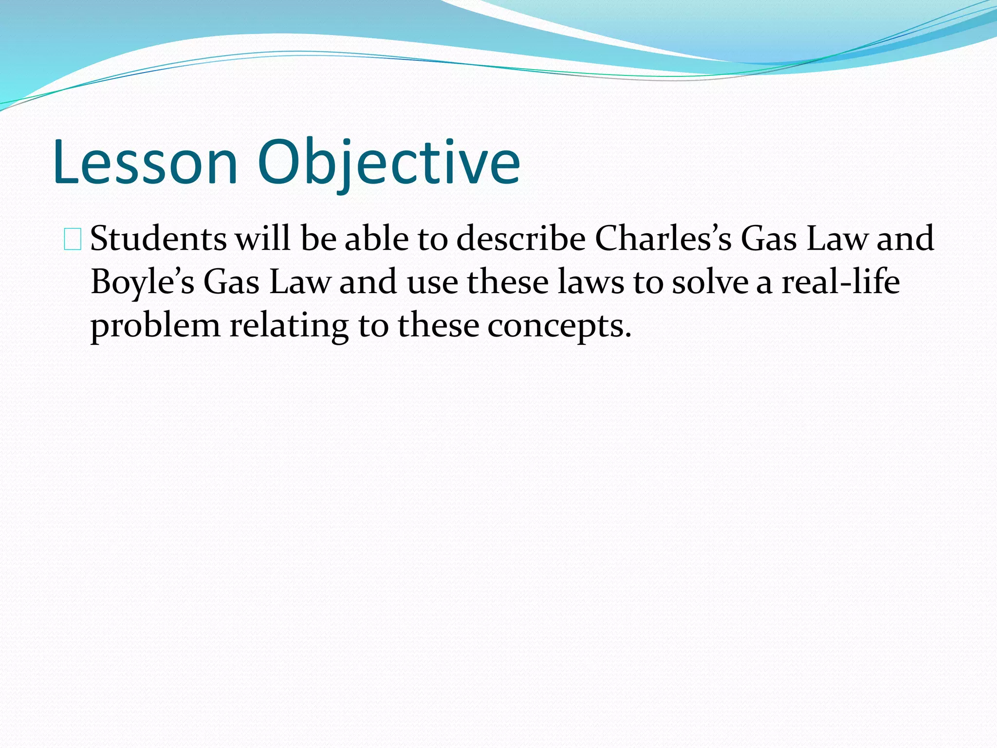 The gas laws | PPT