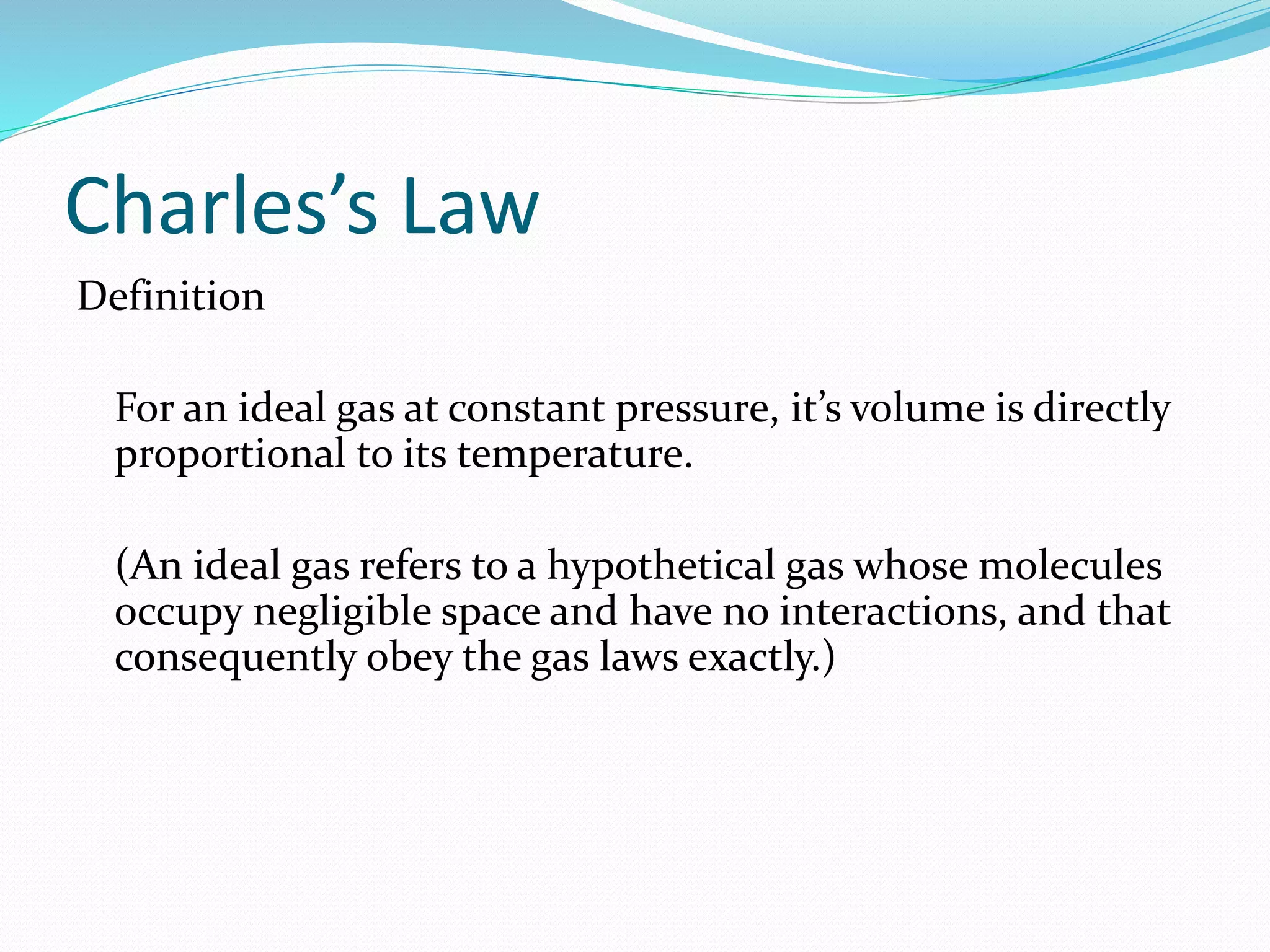 The gas laws | PPT