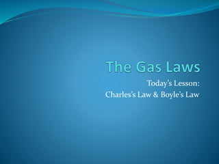 The gas laws | PPT
