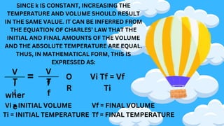 THE GAS LAWS CHARLES’ LAW Gas laws .pptx