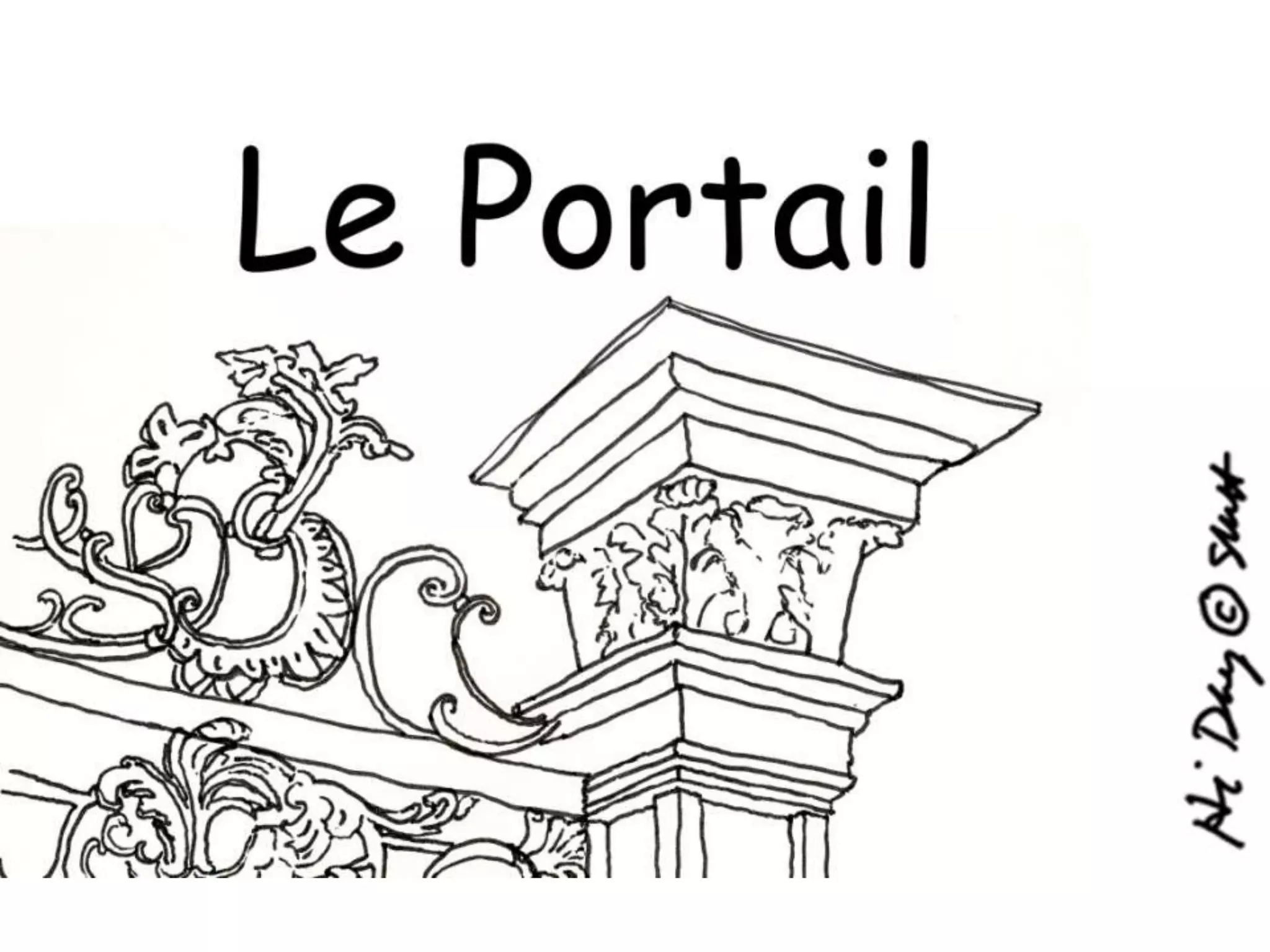 The Gate: Art and poem by Shelley M. House | PPT