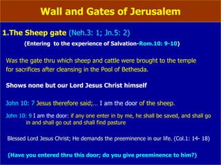 The Gates Of Jerusalem | PPT