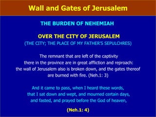 The Gates Of Jerusalem | PPT