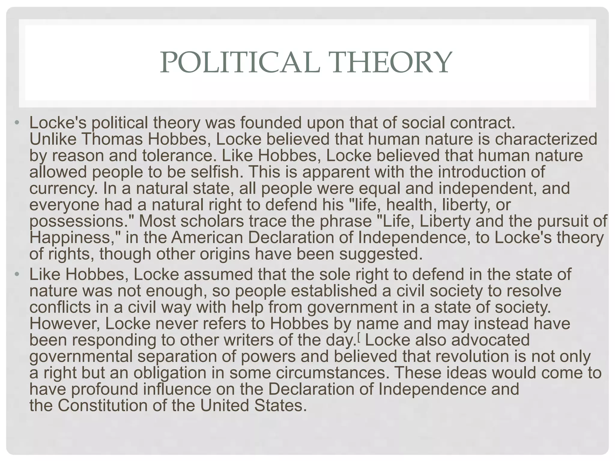 SOCIAL CLASS 9TH The gathering information (John Locke) | PPTX ...